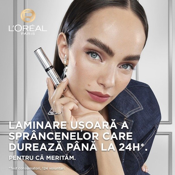 Obține sprâncene laminate cu Mascara Infaillible 24H Brow Lamination